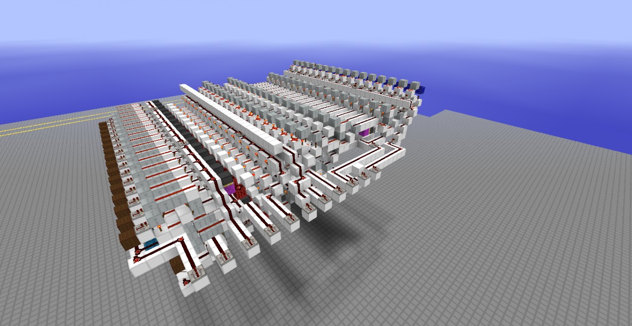 [RDF] 16bit 13function ALU Minecraft Map