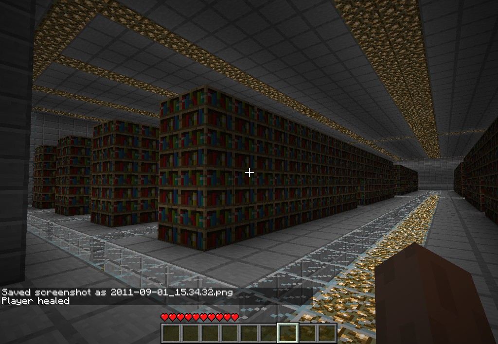The Great Library Minecraft Map