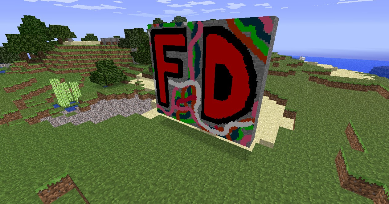 Quick Painting Using Paint Mod (Better Painting Next) Minecraft Project