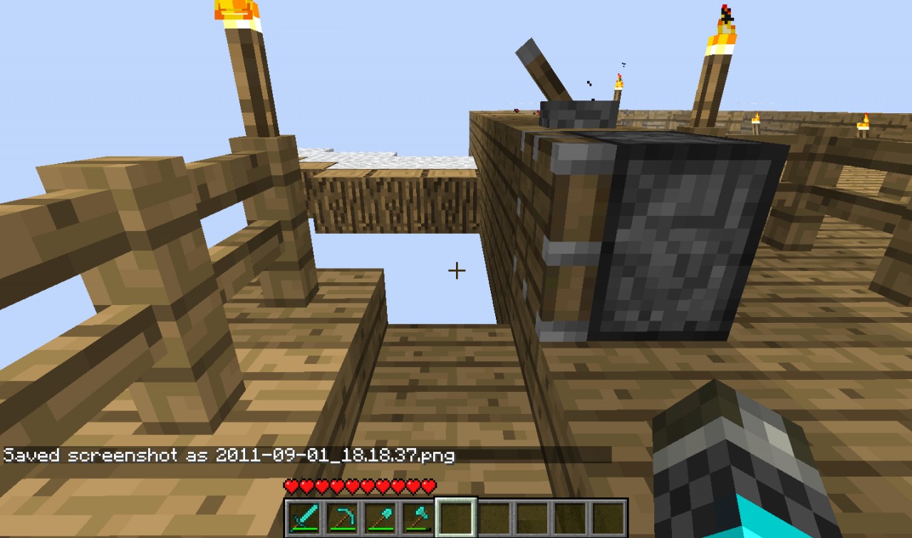 Airship/Flying Fortress Minecraft Map