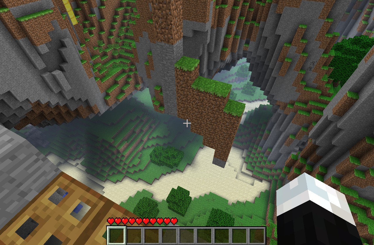 home sweet.... flying house! Minecraft Map