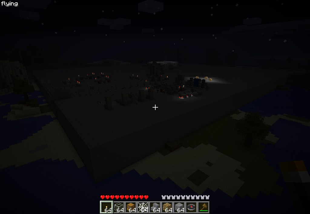 Redstone, pistons. Minecraft Map