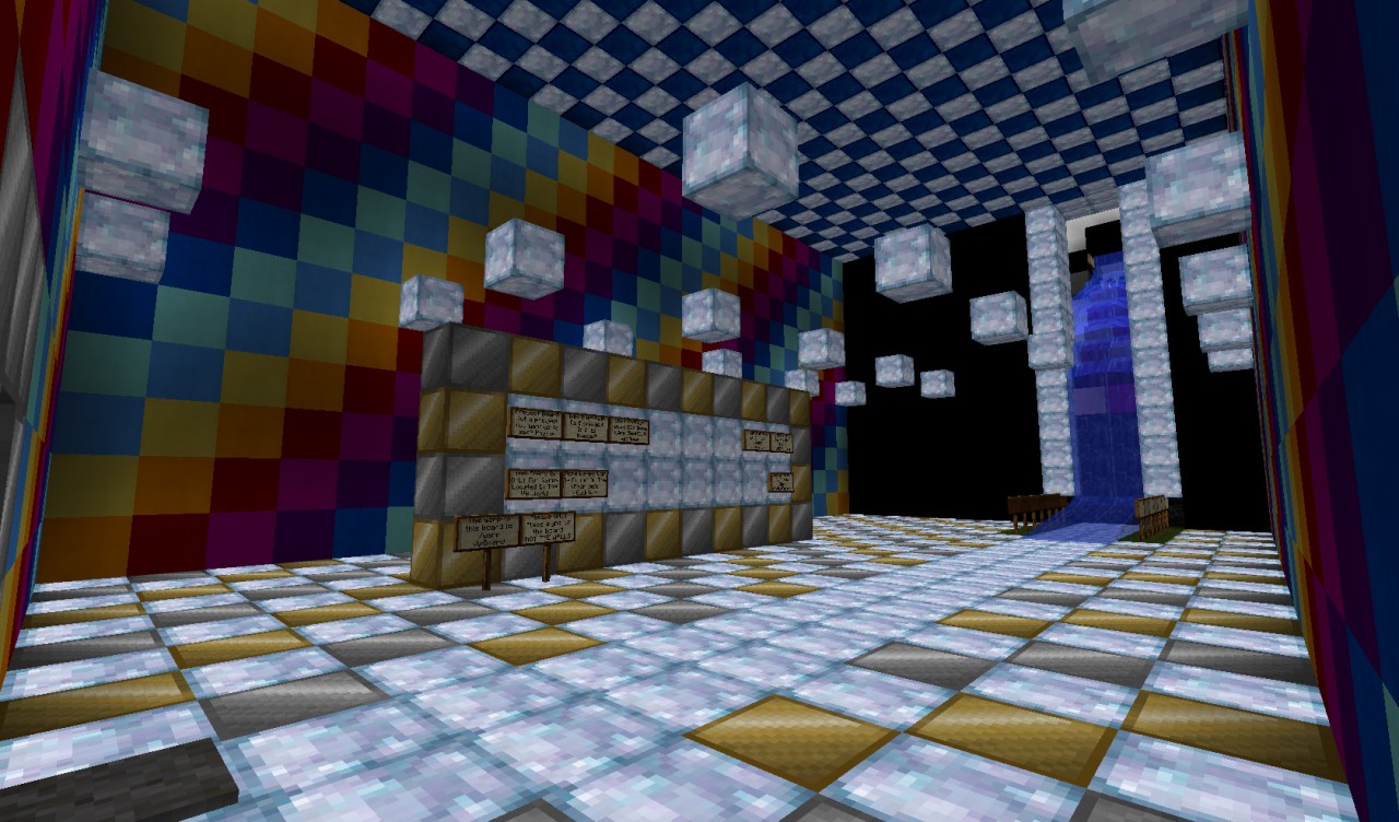 Vip World Entrance Minecraft Map