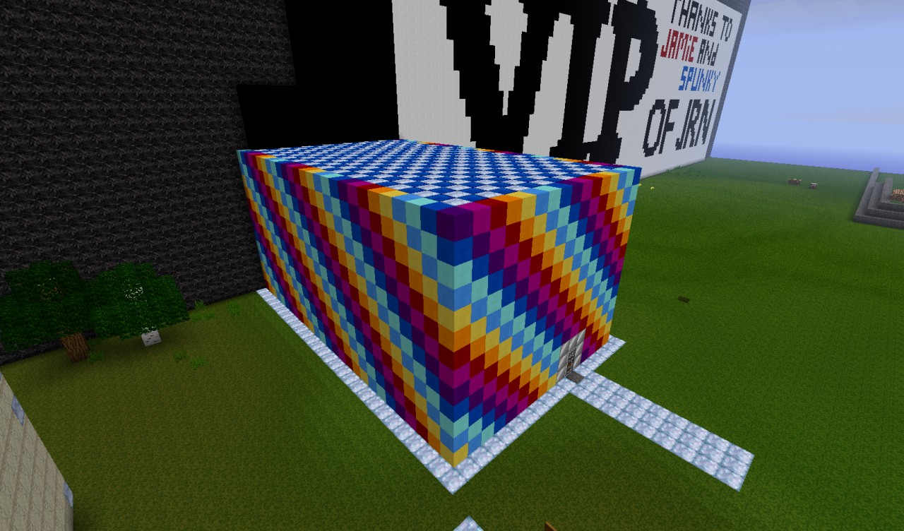 Vip World Entrance Minecraft Map