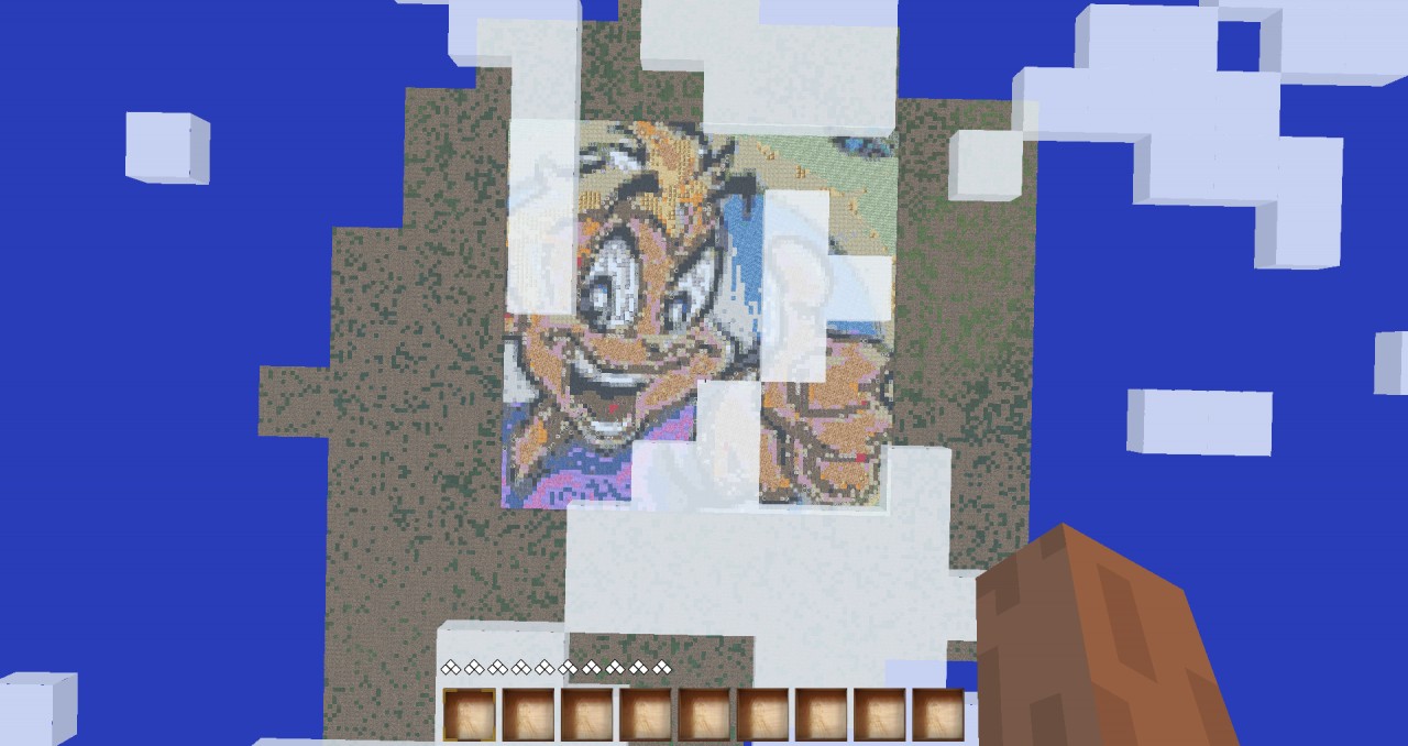 Gronkh Pixelart Minecraft Map