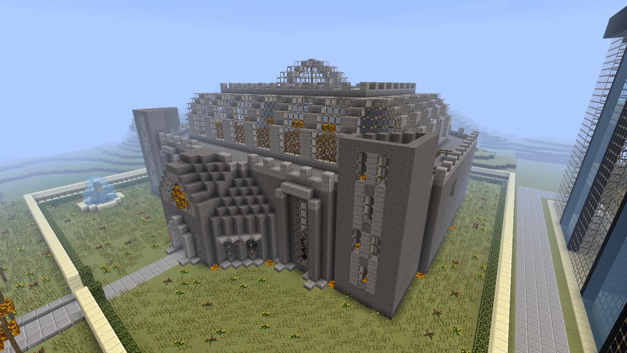 Admin House Hardcraft.pl Server Minecraft Map