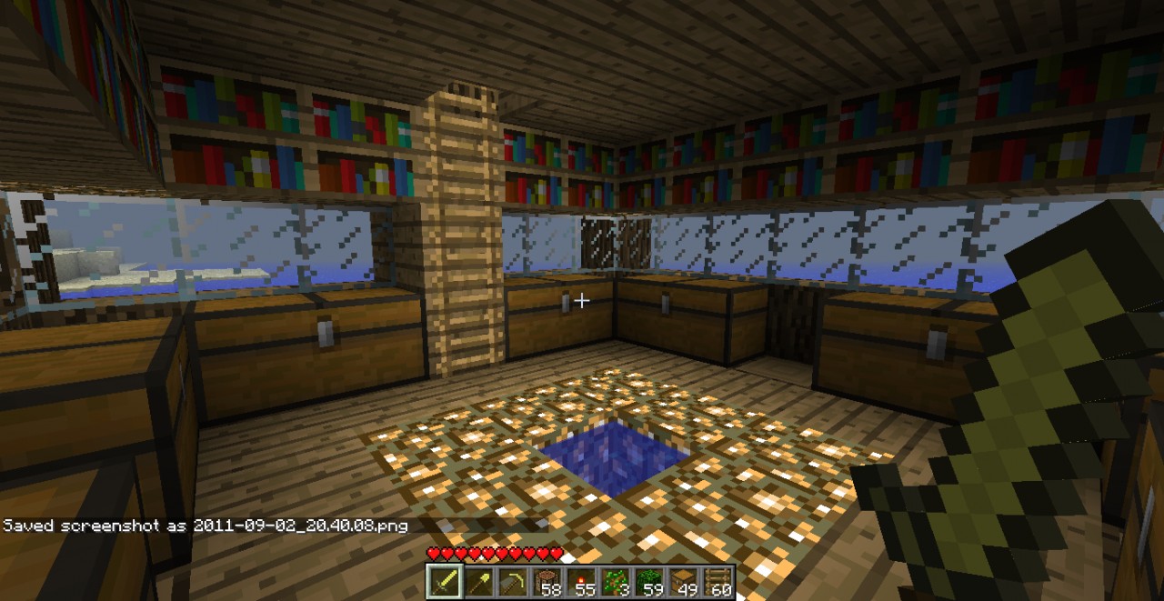 My Wooden House on Water Minecraft Map