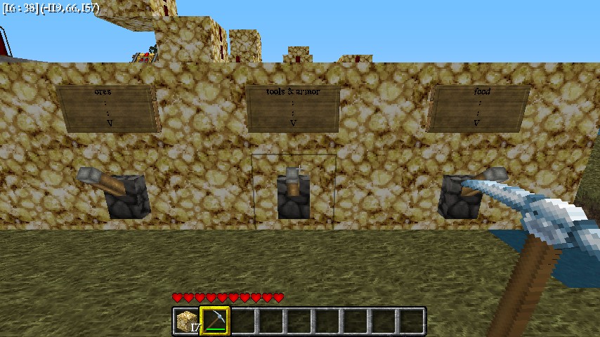 minecart vender! Minecraft Map