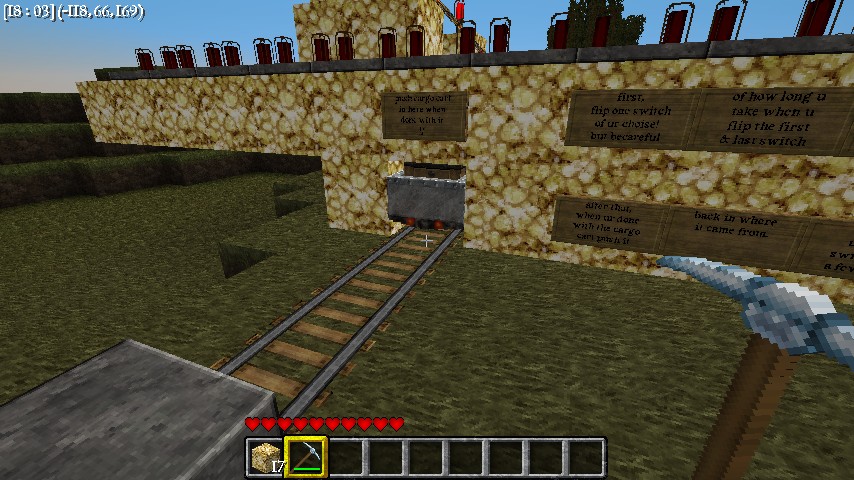 minecart vender! Minecraft Map