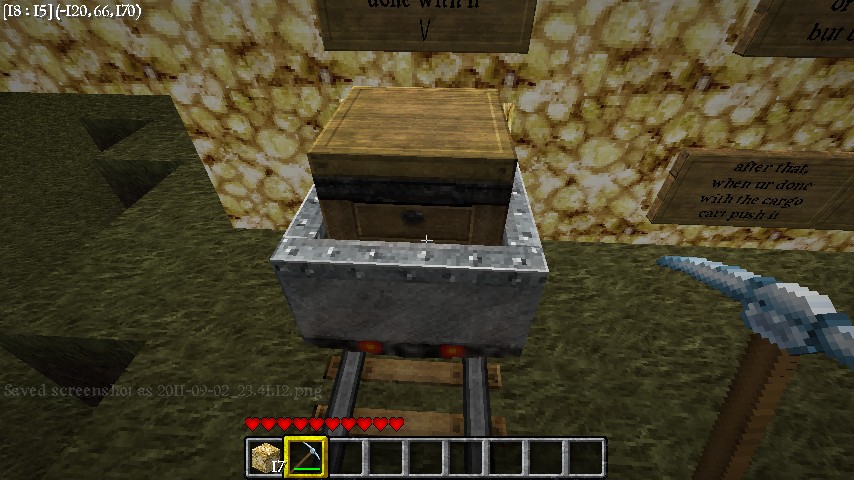 minecart vender! Minecraft Map