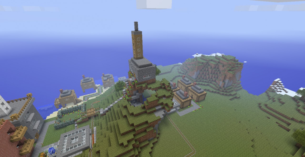 Small town! Minecraft Map