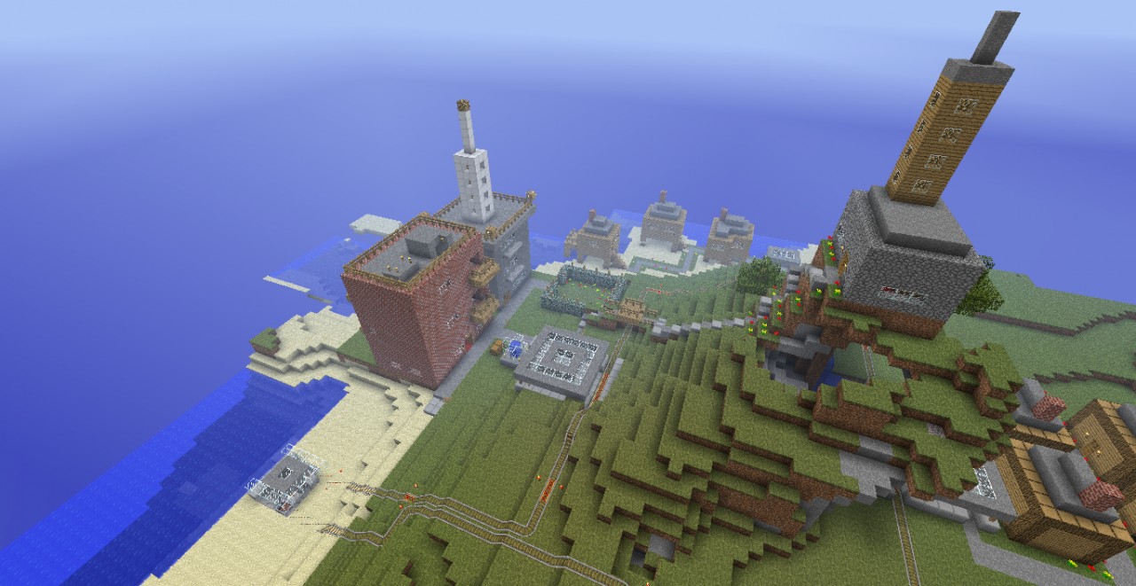 Small town! Minecraft Map