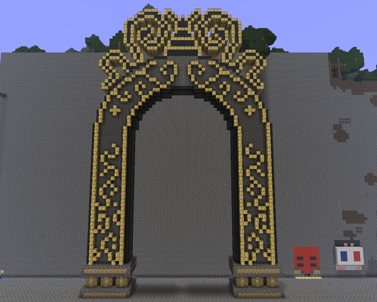 Mirror of dimension Minecraft Map