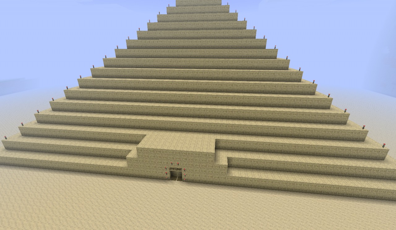 THE REDSTONE PYRAMID (Custom Map) Minecraft Map