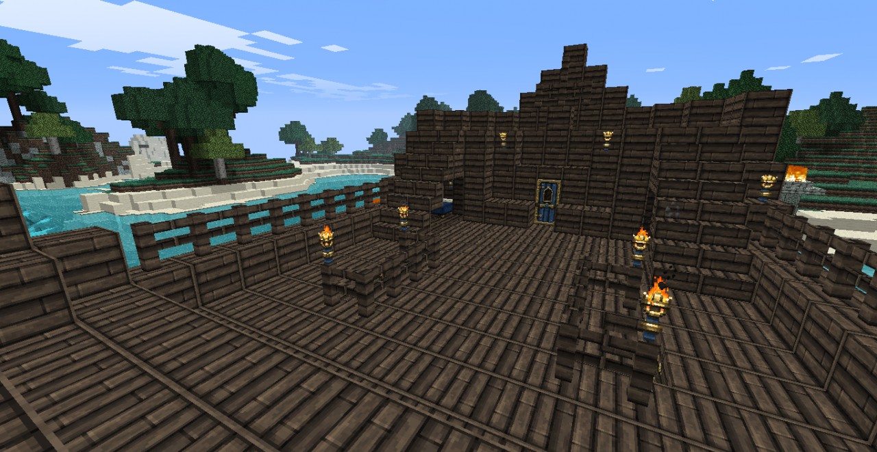 My Save on The Deep Valley: Custom Terrain Map By Chesham Minecraft Map