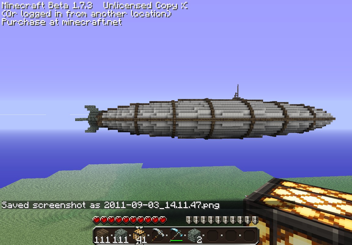 Airship H.M.S Icarus Minecraft Map
