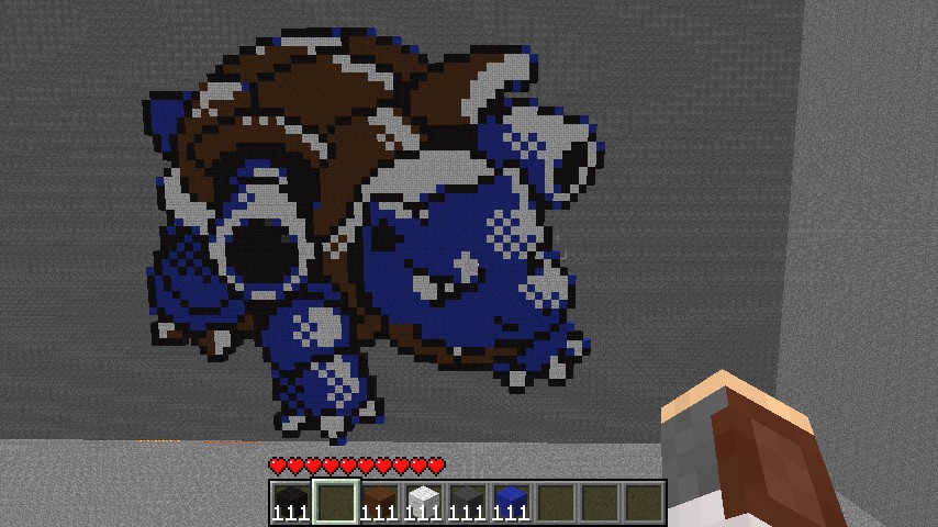 Blastoise Minecraft Map
