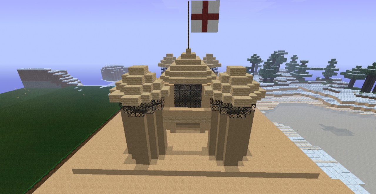 SAND CASTLE! Minecraft Map