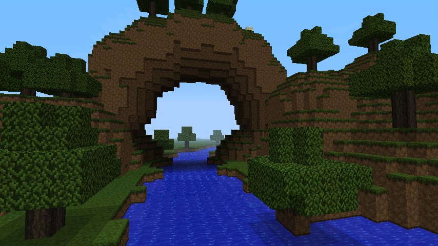 Epic Handmade Landscape! by Minecraft Map