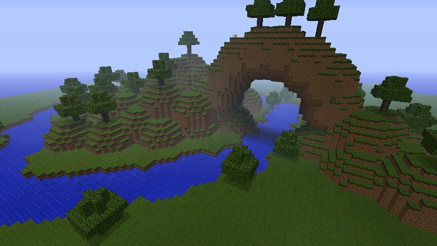 Epic Handmade Landscape! by Minecraft Map