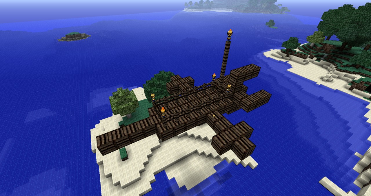 Scout Class Airship Minecraft Map