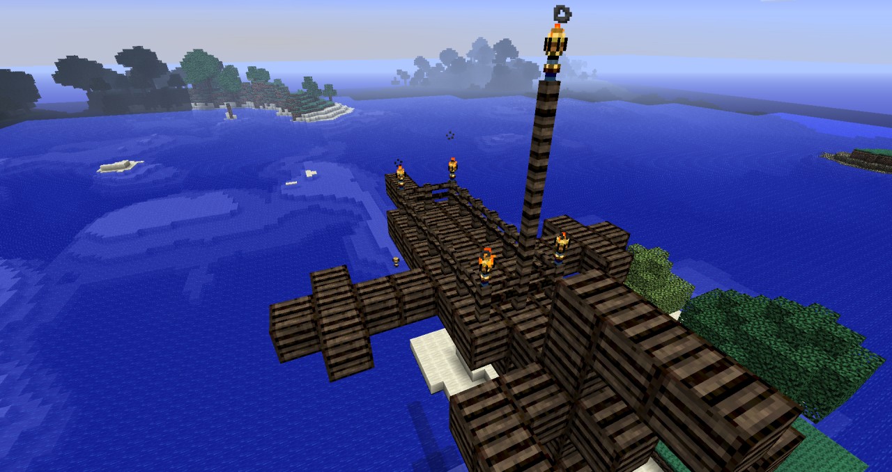 Scout Class Airship Minecraft Map
