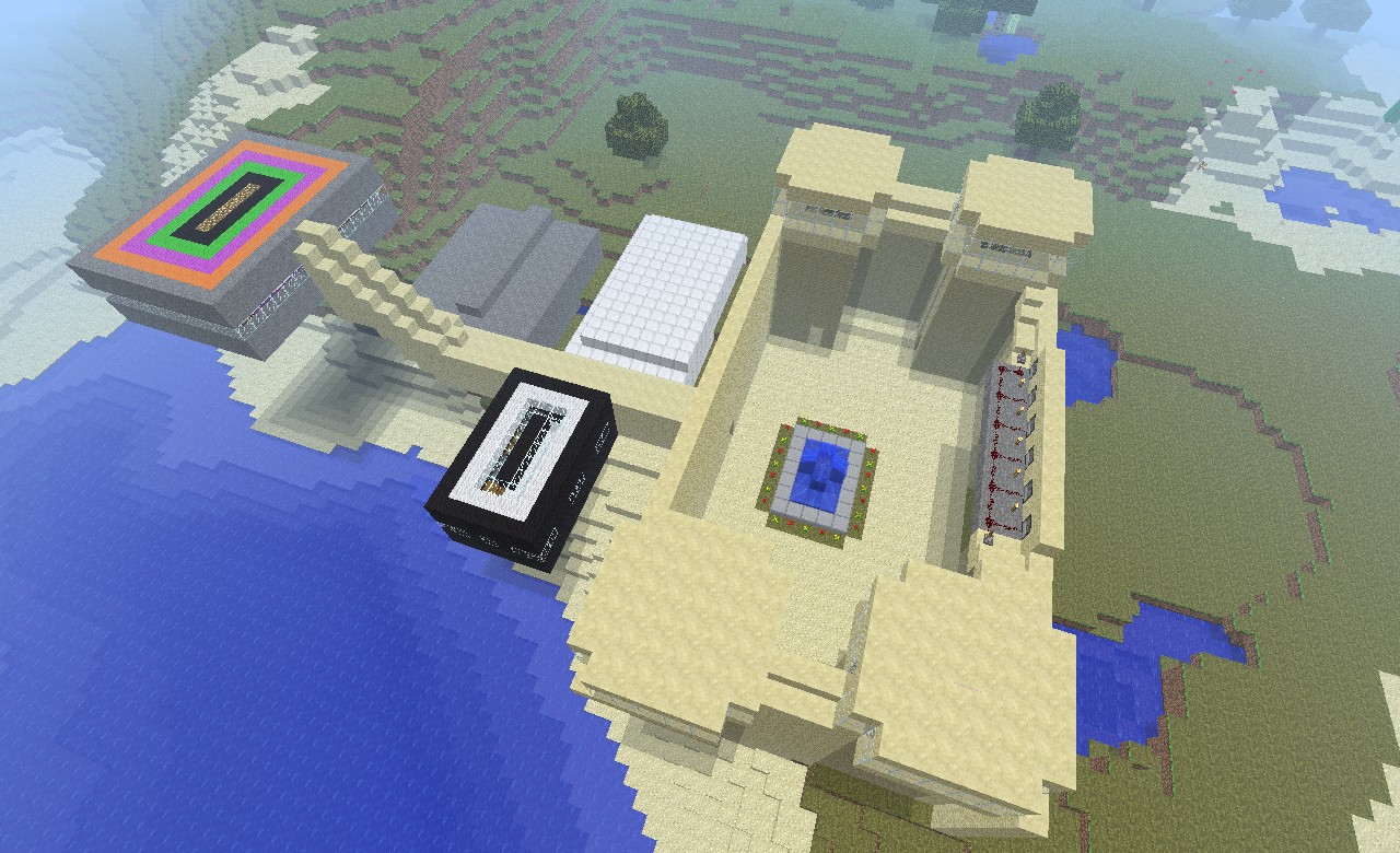 Epic Sand Castle Minecraft Map