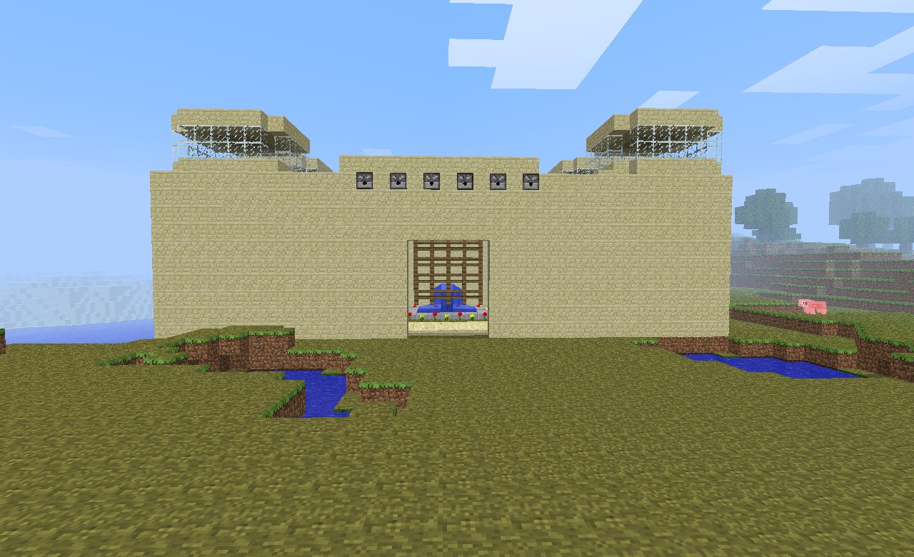 Epic Sand Castle Minecraft Map