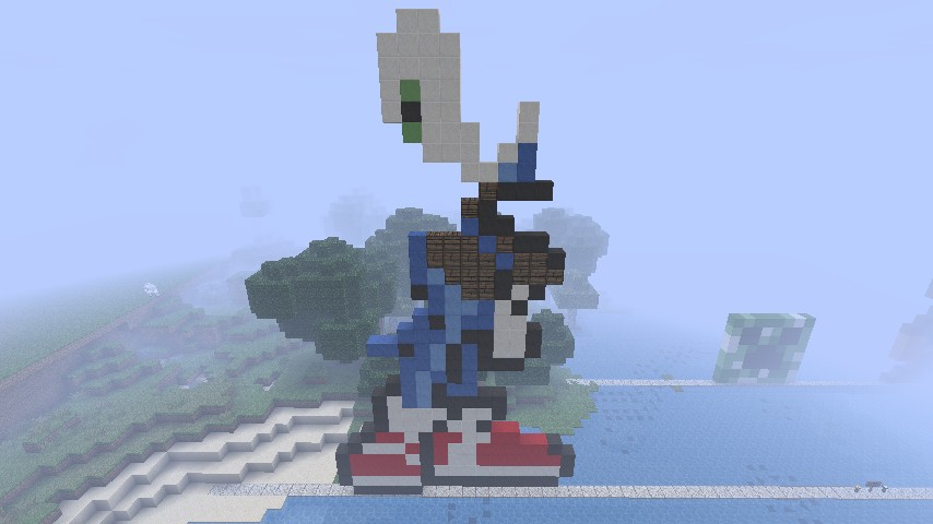 Pixel sonic Minecraft Map