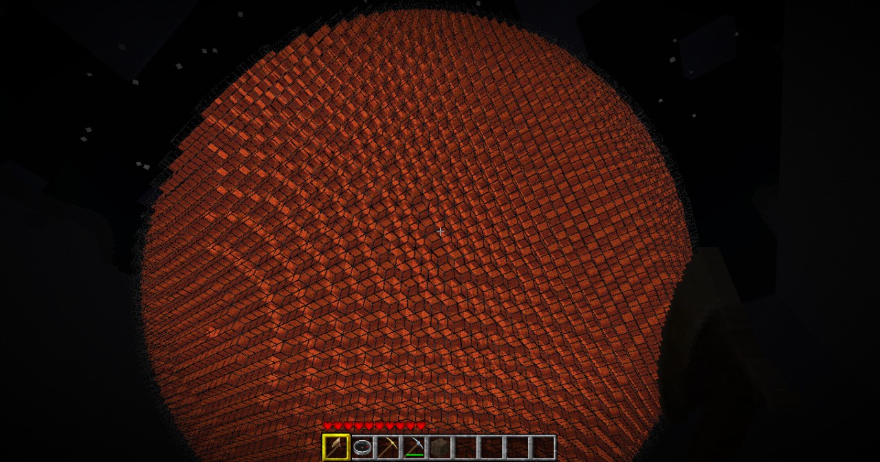 Lava Sphere Minecraft Map