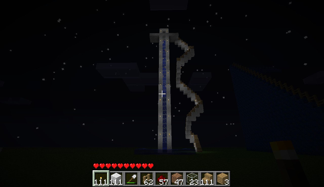 Free Fall (Water Slide) Minecraft Map