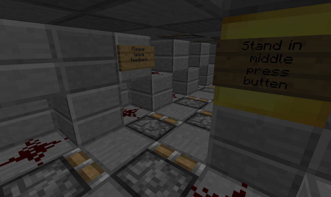 2 way player pusher Pistons Minecraft Map