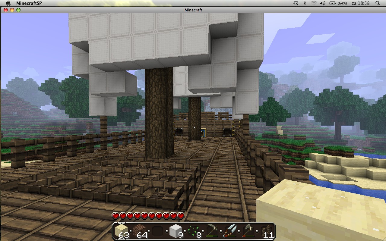 my first project Minecraft Map