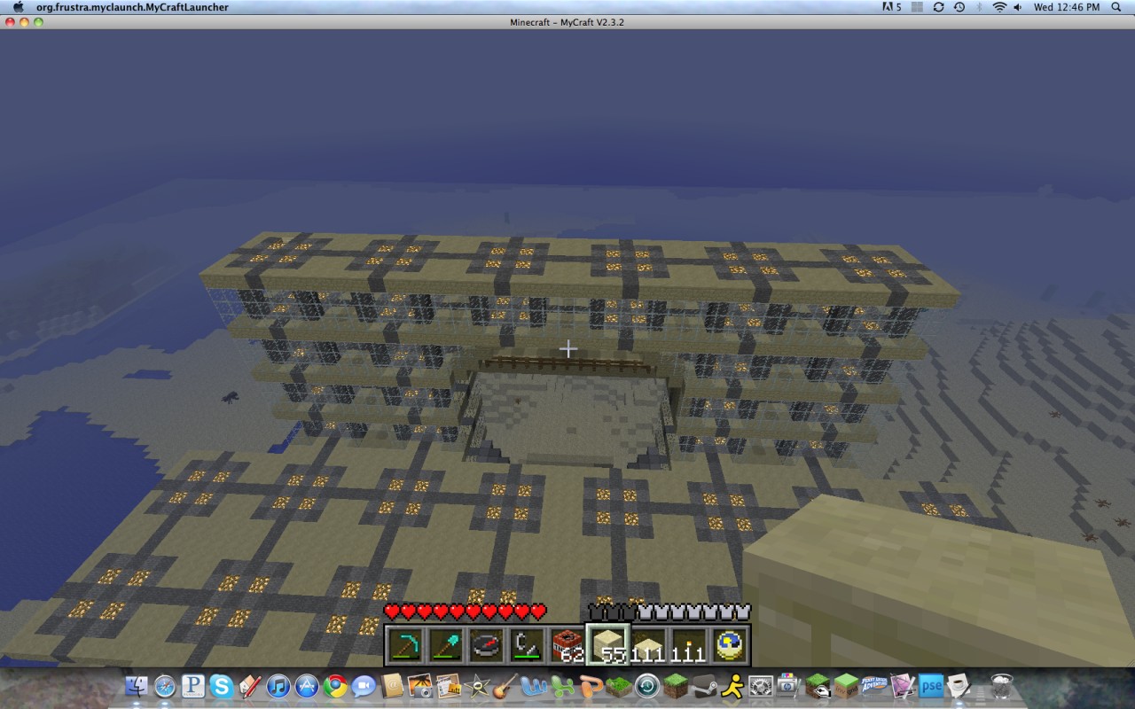 Sandstone Building Minecraft Map