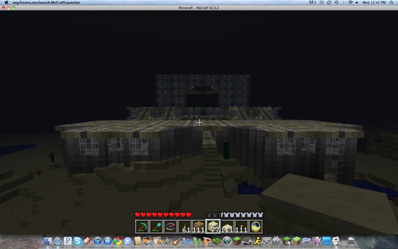 Sandstone Building Minecraft Map