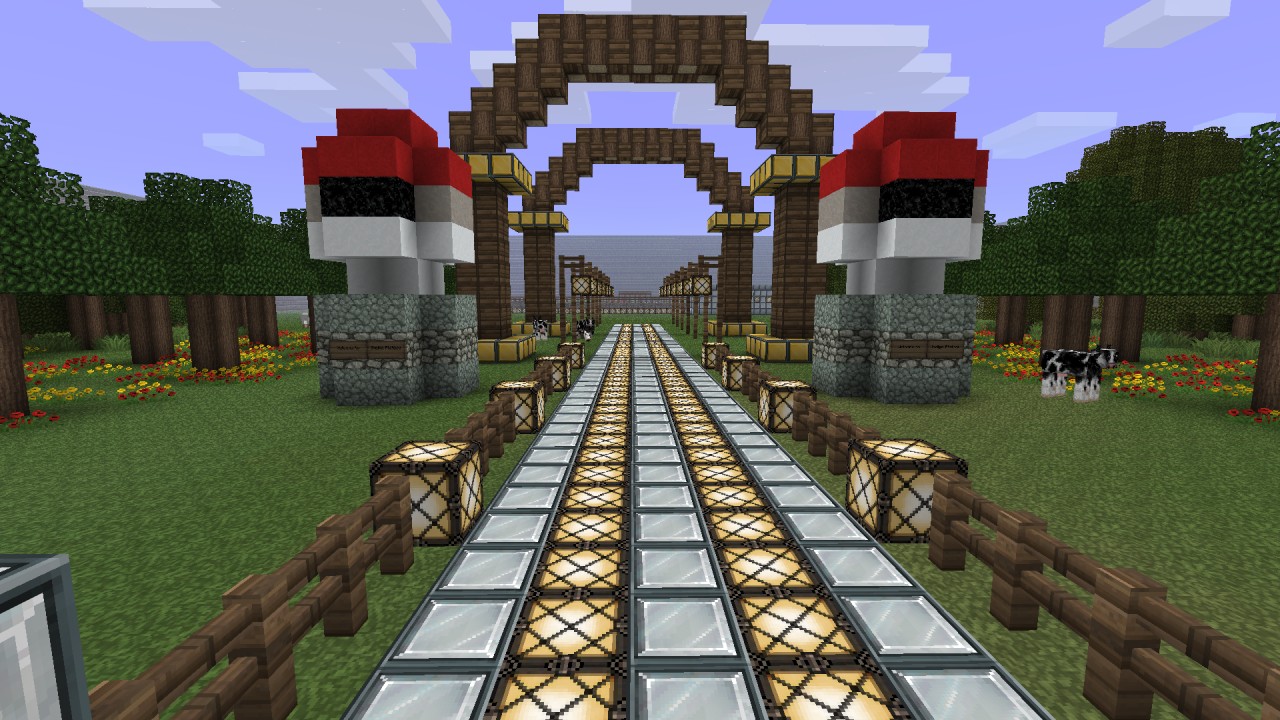 Pokemon Stadium Minecraft Map