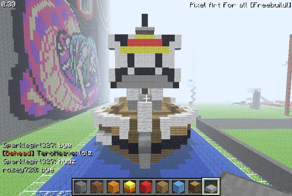 The Going Merry Front Side Minecraft Map