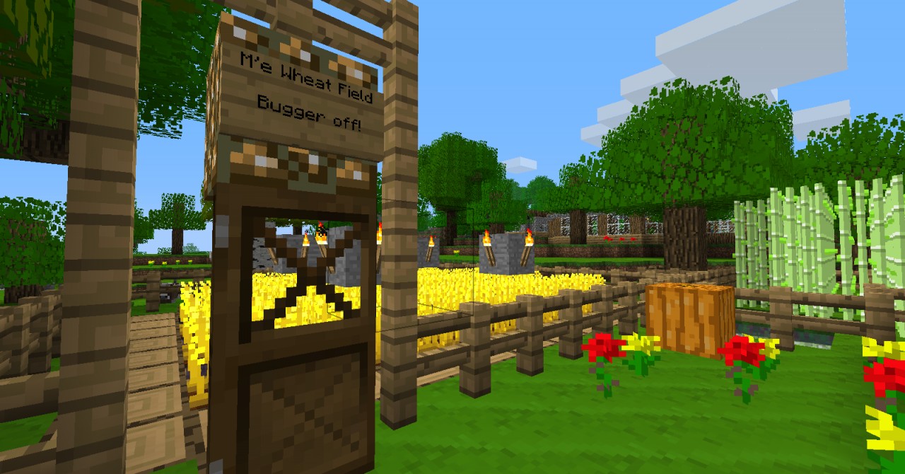 Farmer Jim's Farm (Basic Farm) Minecraft Map