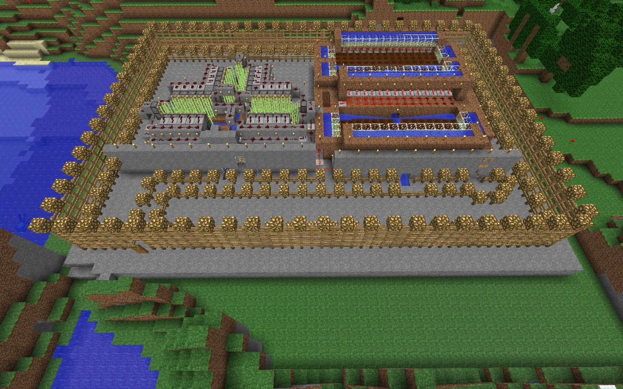 Multiple Farms! Mobs and Crops! Minecraft Map