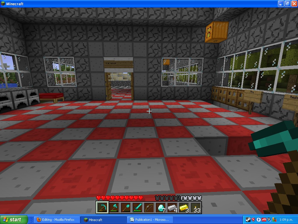 My cobblestone house Minecraft Map