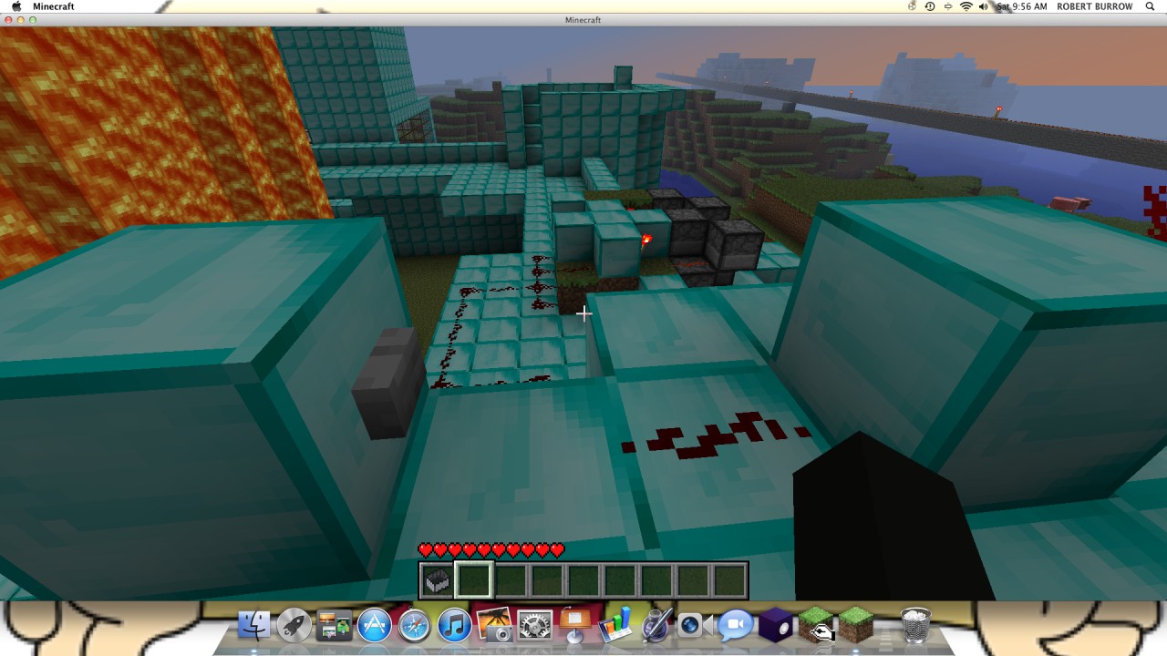 Diamond Lava Castle Minecraft Map