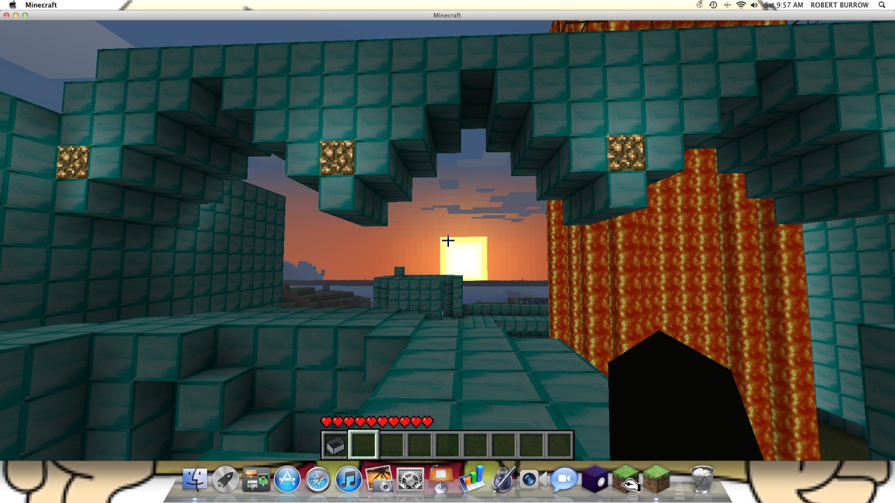 Diamond Lava Castle Minecraft Map