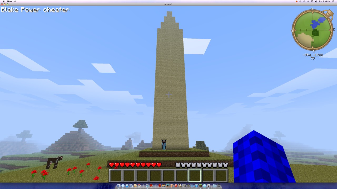 Washington Monument Minecraft Map