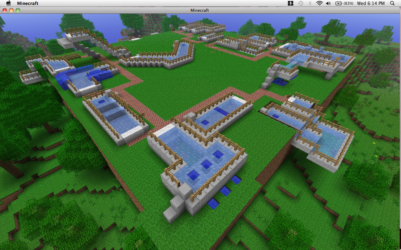 mini golf! Minecraft Map