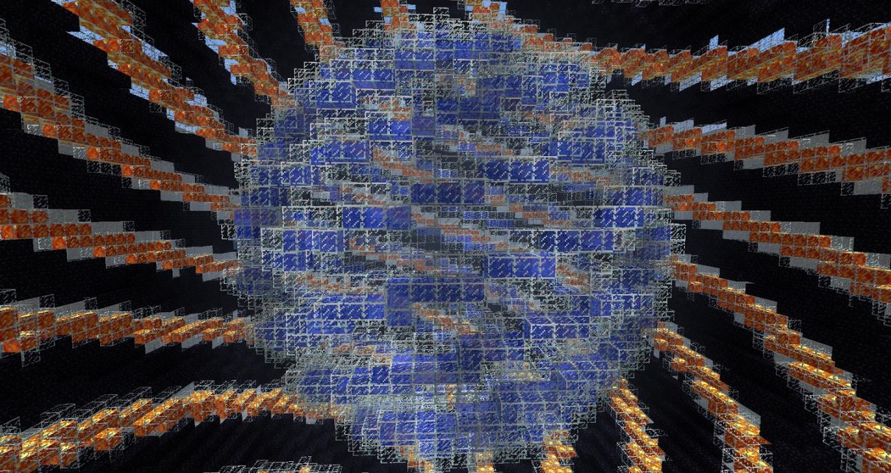 Spiraling Spheres Minecraft Map