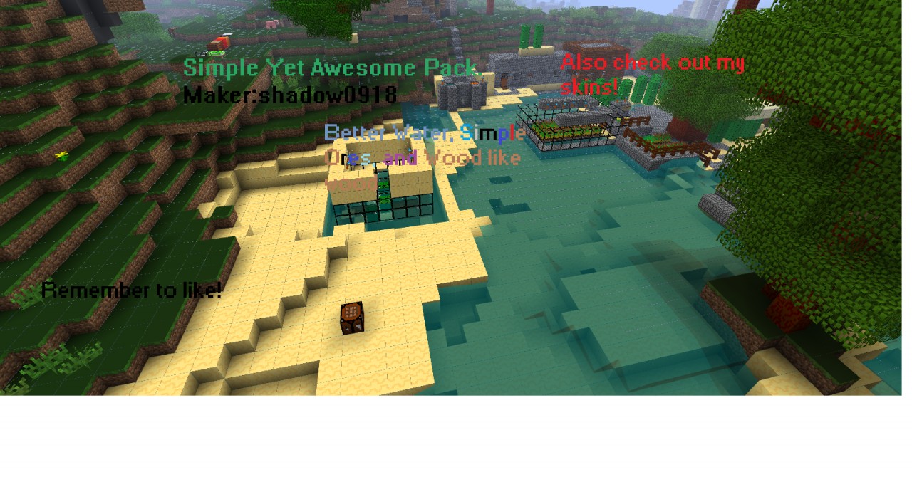 Simple Yet Awesome Pack Minecraft Texture Pack