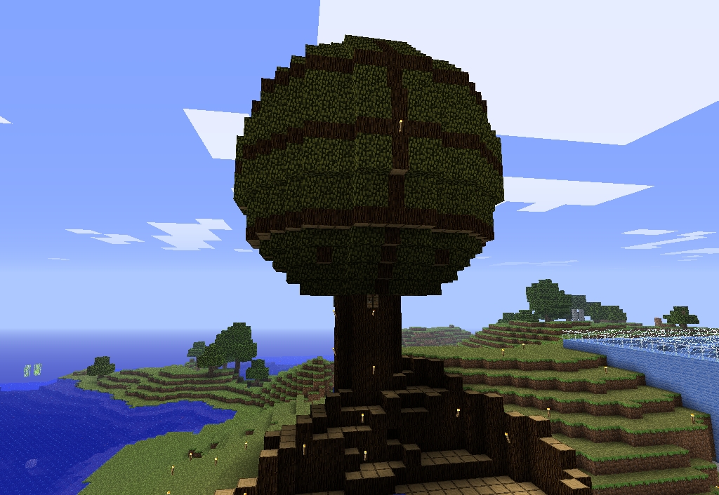 Tree Sphere Minecraft Map