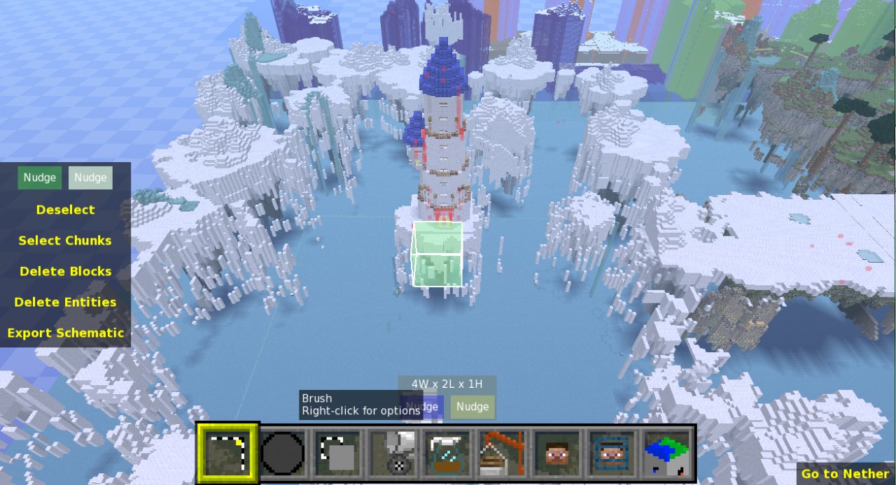 amazing floating islands Minecraft Map