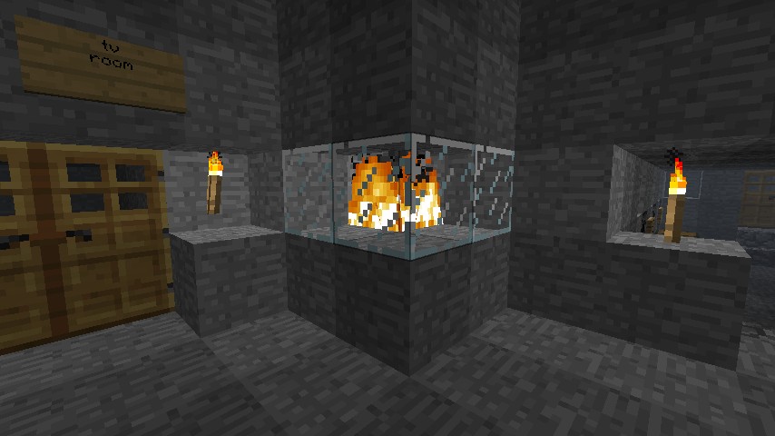 underground base Minecraft Map