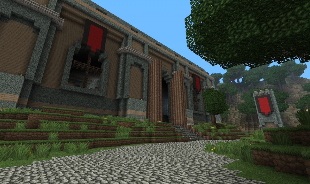 PVP Battleground Minecraft Map